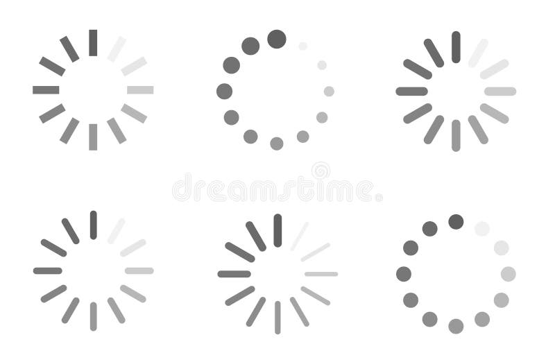 Loading Bar Icons, Load Progress Indicator Stock Vector - Illustration ... Loading Bar Icons, Load Progress Indicator Stock Vector - Illustration ...