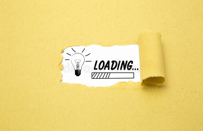 Loading an idea stock image. Image of ability, corporate - 43941769 Loading an idea stock image. Image of ability, corporate - 43941769