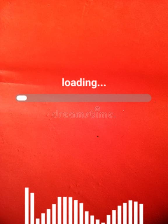 Loading illustration stock photo. Image of text, loading - 262566374