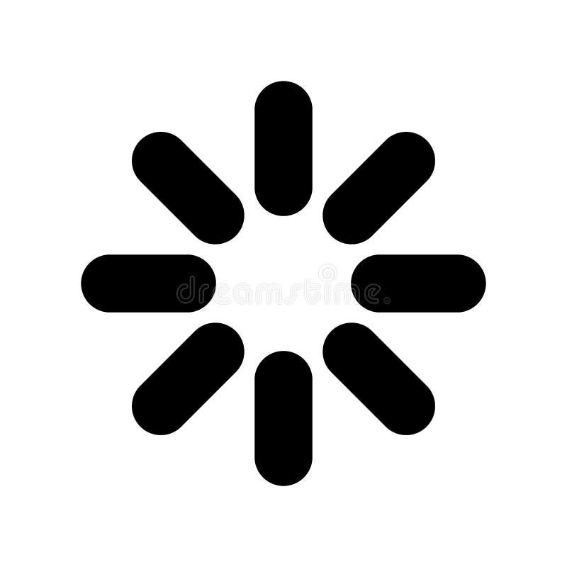Loading Indicator Black Glyph Ui Icon Stock Illustration - Illustration ... Loading Indicator Black Glyph Ui Icon Stock Illustration - Illustration ...