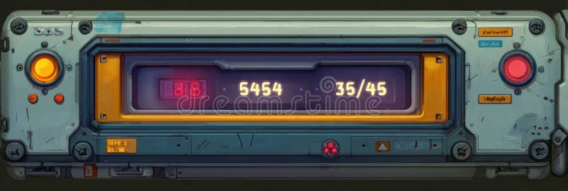 Loading Indicator Concept Art with Animated Luck Bar Design and Dynamic ...