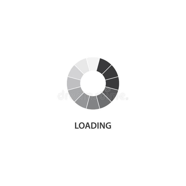 Loading indicator icon stock illustration. Illustration of home - 165002742