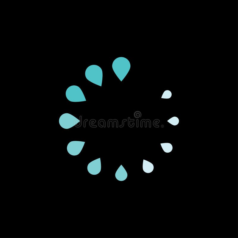 Loading indicator icon stock vector. Illustration of website - 319253522