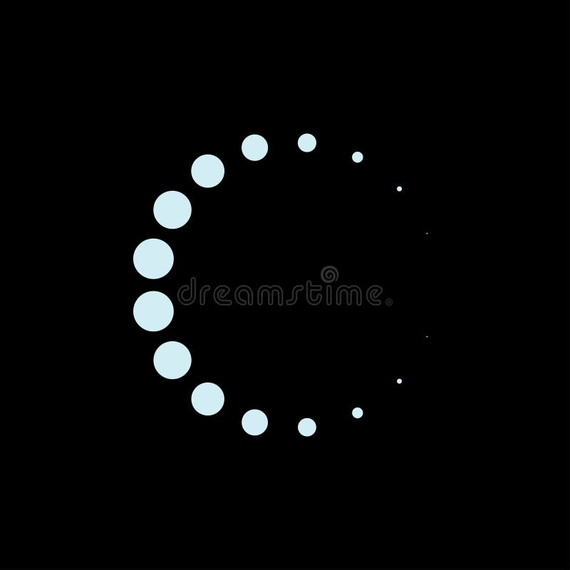 Loading indicator icon stock vector. Illustration of time - 319253527
