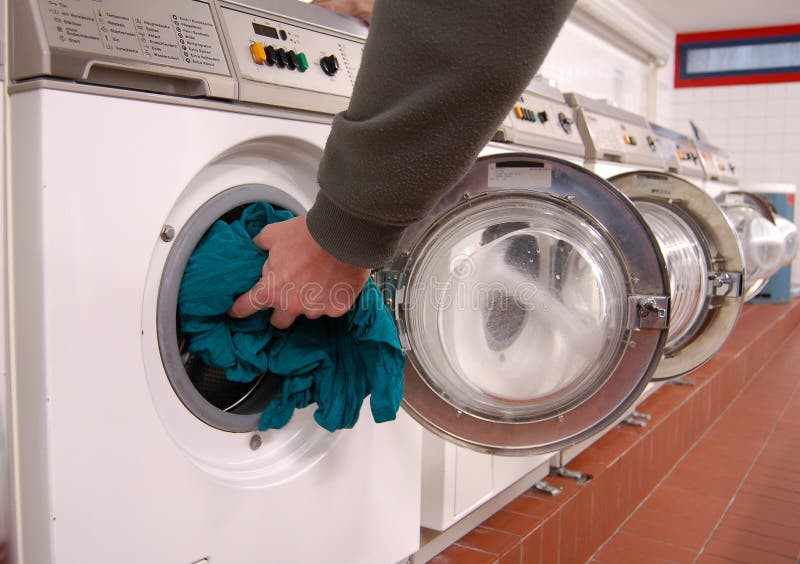 Loading laundry machine stock photo. Image of purge, rooms - 3744180