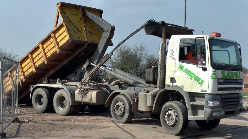 Loading a Lorry stock video. Video of 1080, industrial - 52722527