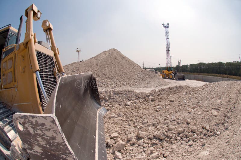 Loading machine stock image. Image of transportation - 17750807