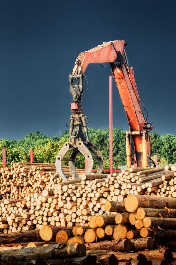 Loading machine at work stock photo. Image of mill, nature - 49317440