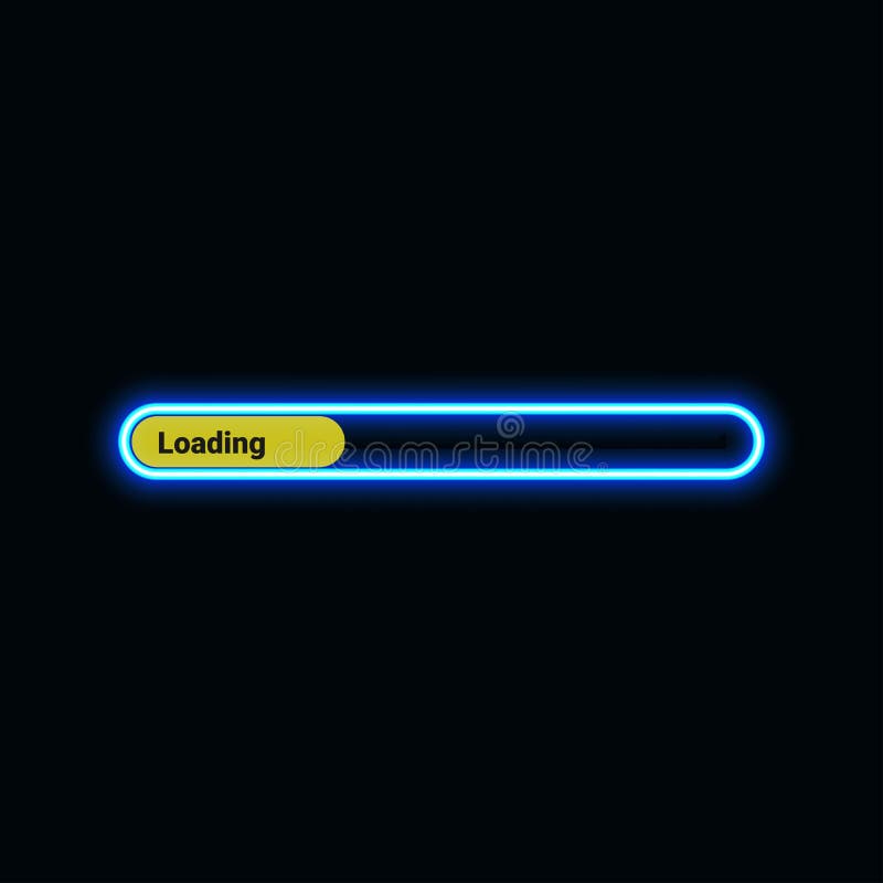 Loading Neon Icon for Website, Mobile Application and Template UI ...
