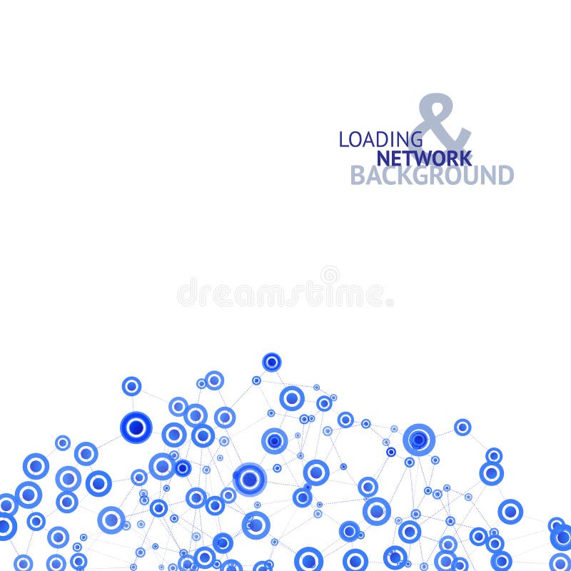 Loading network background stock illustration. Illustration of internet ...