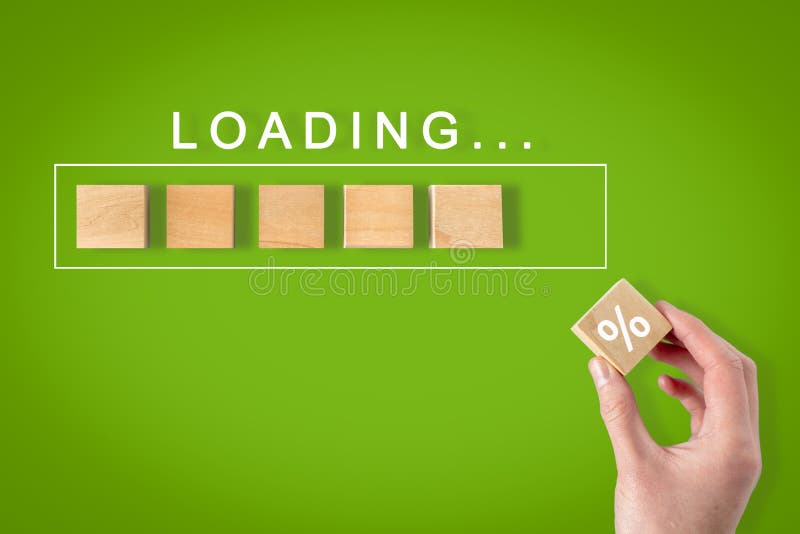 Loading Out Wooden Cubes with Your Hand Stock Image - Image of book ...