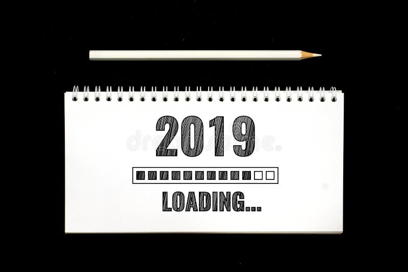 2019 Loading, Pencil Drawing Stock Image - Image of load, poster: 126377467