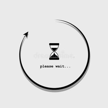 Computer Loading Please Wait Stock Illustrations – 93 Computer Loading ...