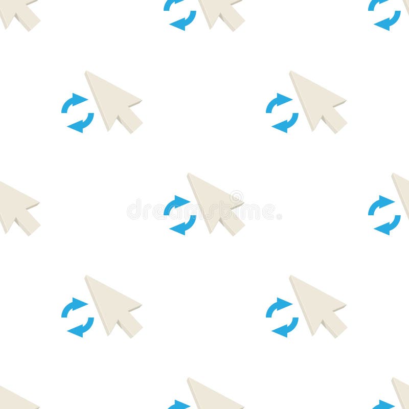 Loading Pointer Pattern Seamless Vector Stock Vector - Illustration of ...