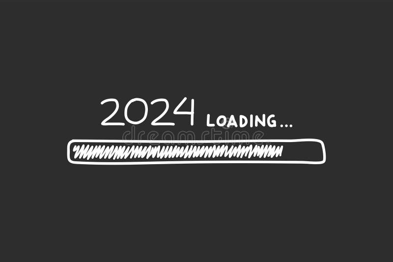 Loading Process Ahead of the 2024 New Year. 2024 New Year Celebration ...