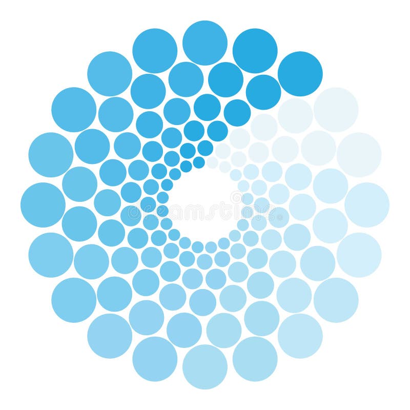 Loading Process Circular Icon, Cartoon Style Stock Illustration ...