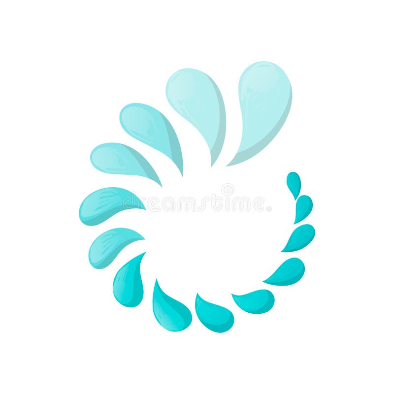 Loading Process Circular Icon, in Cartoon Style Stock Illustration ...