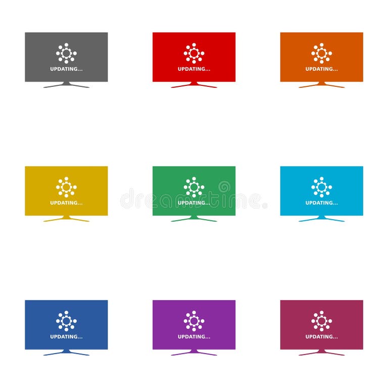Colorful Loading Icon Stock Illustrations – 2,570 Colorful Loading Icon ...