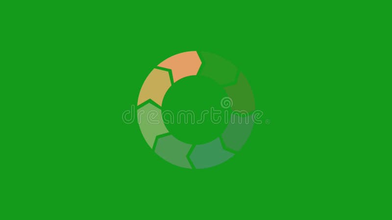 Loading Process with Green Screen Background Stock Video - Video of ...