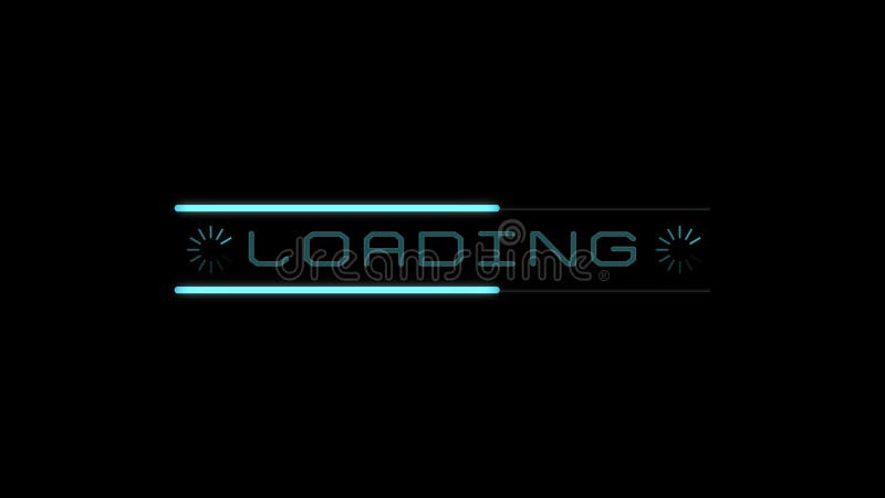 Loading Process To Complete Stock Footage - Video of processing ...