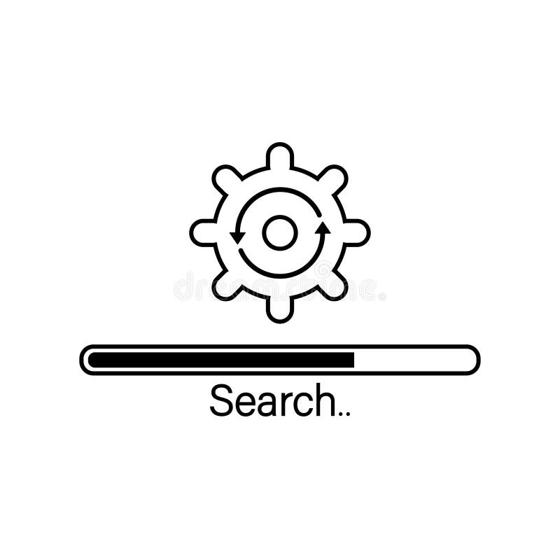 Loading Process Update System Icon Concept Of Upgrade Application