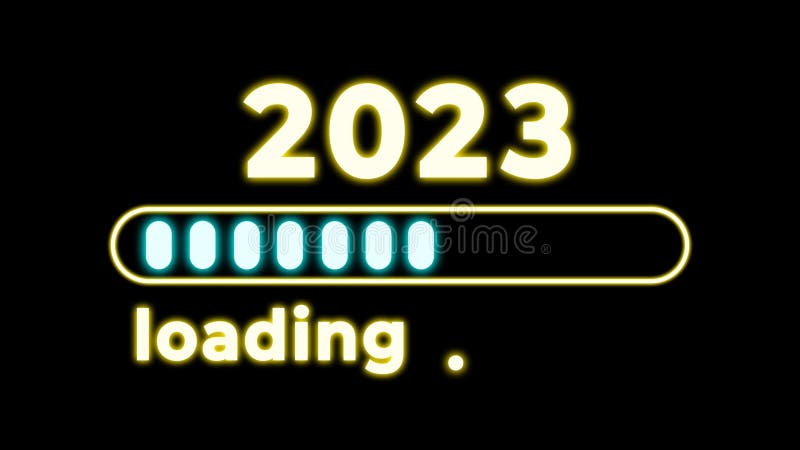 2023 loading Animation stock video. Video of creative - 262896943