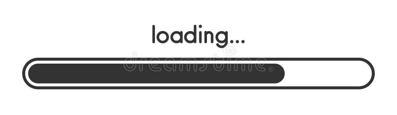 Loading Progress Bar. Pink Spectrum Scale. Stock Vector - Illustration ...