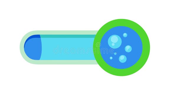 Loading Progress Bar with Bubbles, Vector Design Generative AI Stock ...