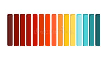 Loading or Progress Bar with Gradient Scale Stock Vector - Illustration of infographic ...