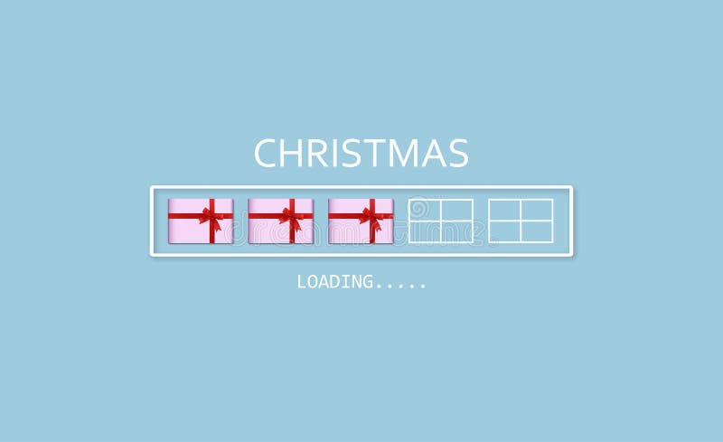 Progress Bar Gift Boxes Stock Illustrations – 14 Progress Bar Gift ...