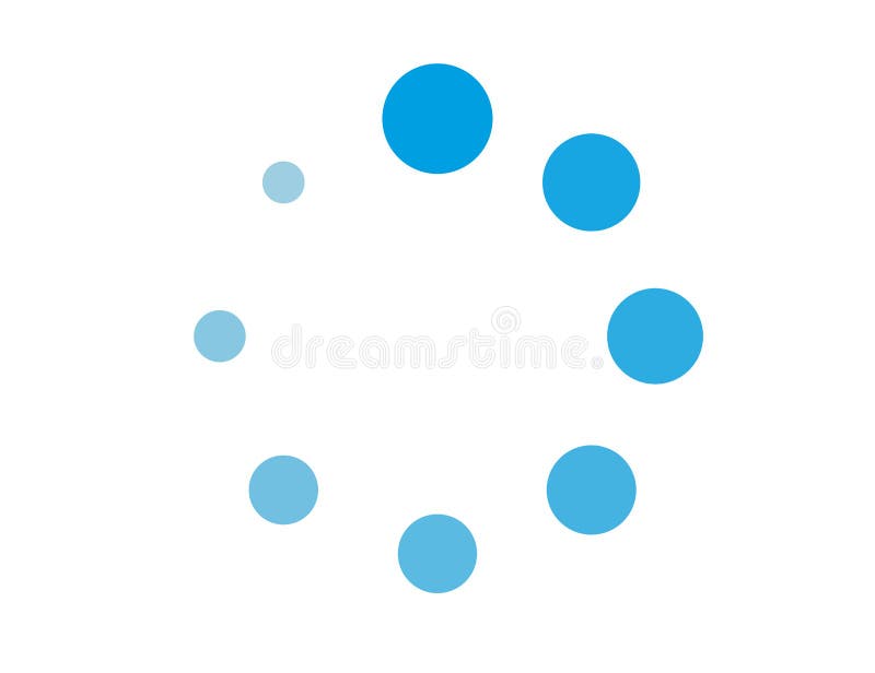 Loading Progress Bar Status. Isolated Computer Circle Loader. Waiting ...