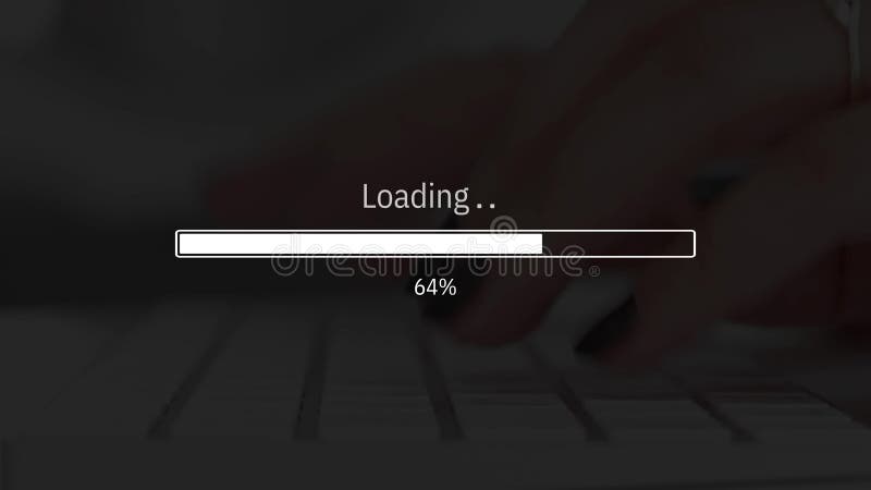 Loading Complete Progress Bar Stock Footage - Video of font, phone ...