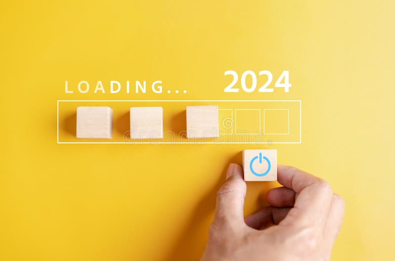 Loading Progress from 2023 To 2024 To Countdown Merry Christmas and ...