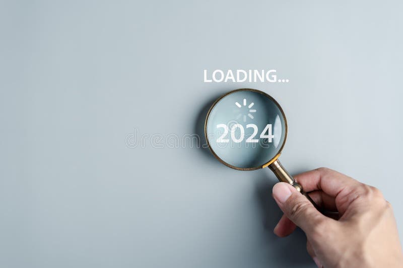 Loading Progress from 2023 To 2024 To Countdown Merry Christmas and ...