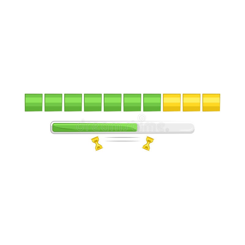 Loading Indicator Pattern, Simple Style Stock Vector - Illustration of ...