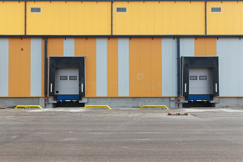 Loading ramp stock photo. Image of doors, modern, closed - 29288742
