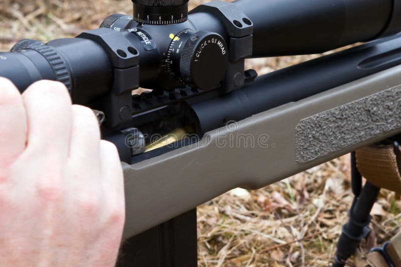 Loading Rifle stock photo. Image of loading, load, outside - 13060130