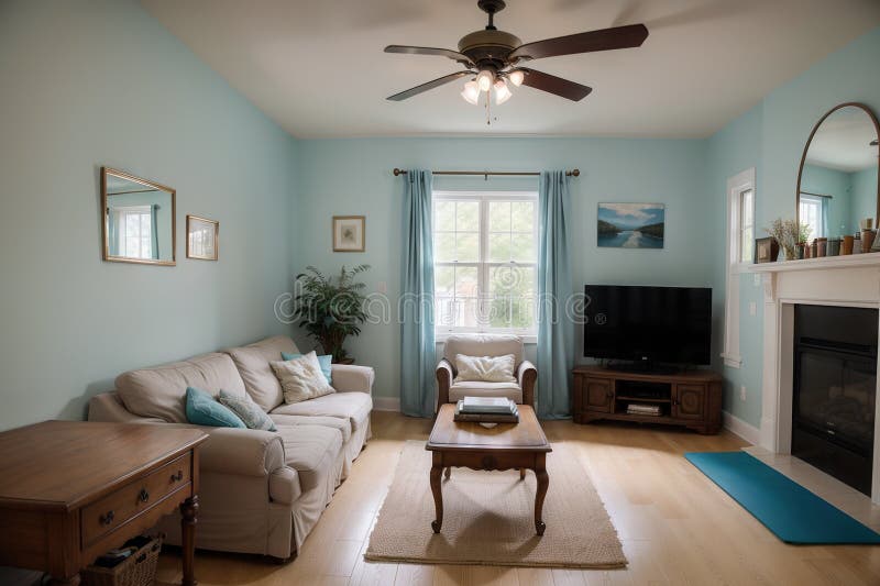 Showcasing Interior Design in Style Quaint Quarters Stock Illustration ...