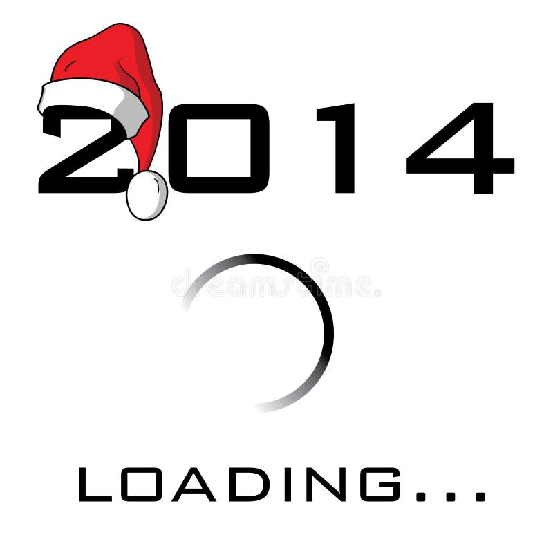 Santa loading gifts stock vector. Illustration of moroz - 77980225