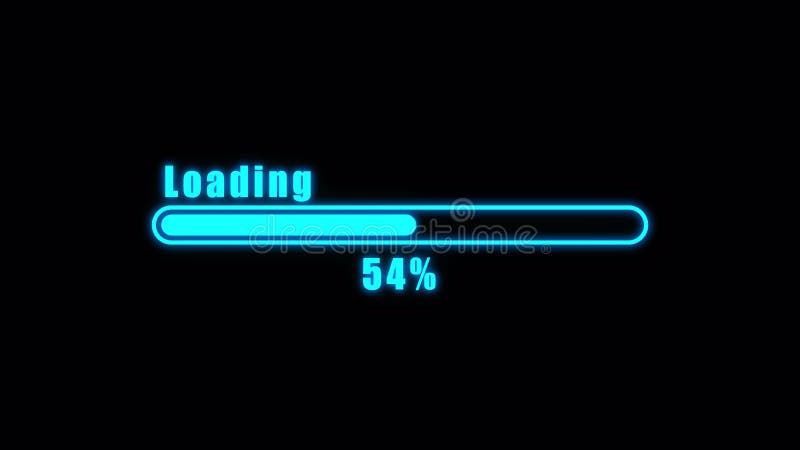 10 Loading Bar. Ten Percent Upload Loading Scale Stock Video - Video of ...