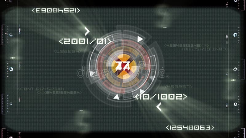 Loading Sequence and Random Numbers Stock Video - Video of tech ...