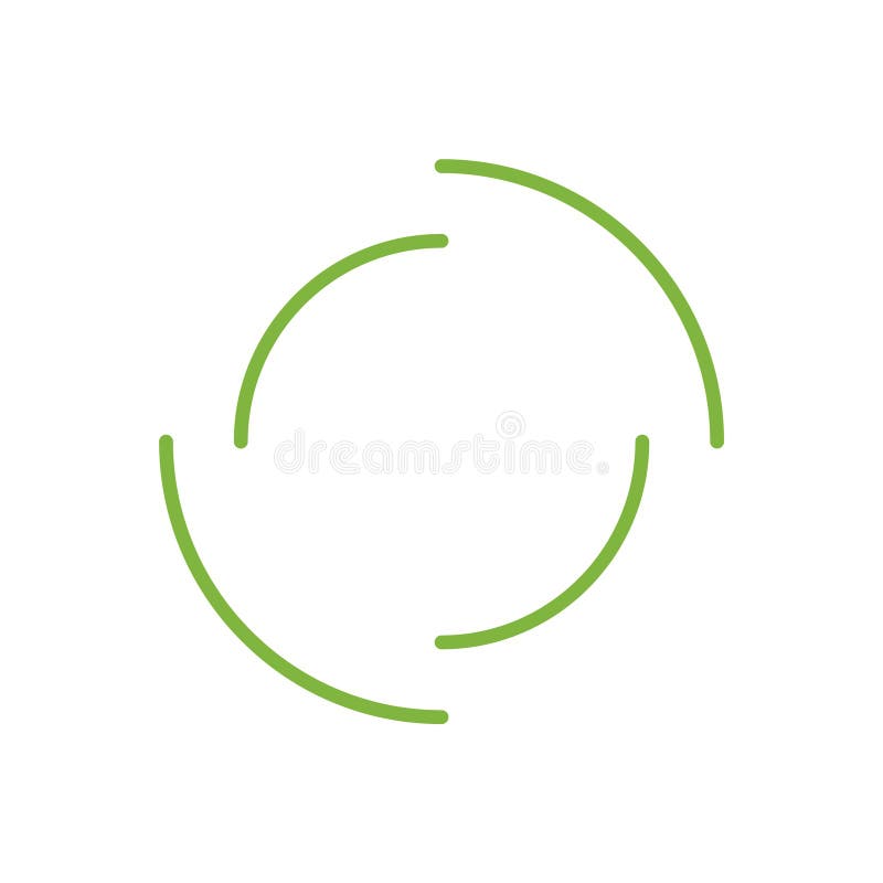 Loading sign icon on white stock illustration. Illustration of green ...