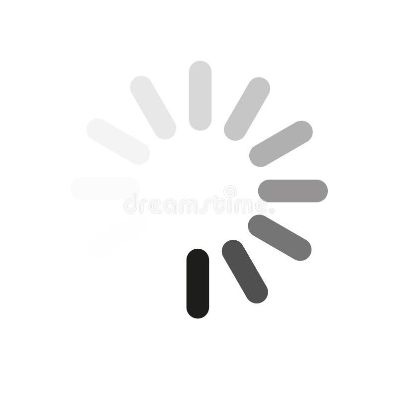 Loading Sign - Vector Loading Progress - Computer Graphic Symbol ...