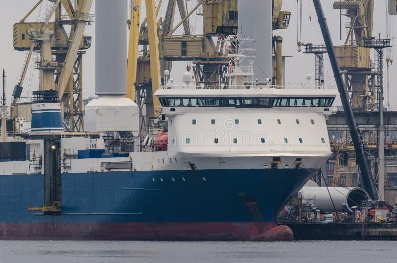 Cargo and container ship stock photo. Image of freight - 209231900