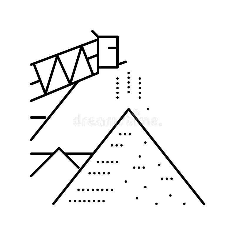 Mining Processing Industry Vector Icon Design. 64x64 Pixel Perfect and ...