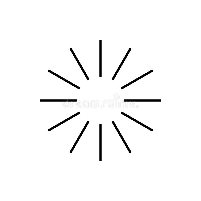 Loading in Pie Icon. Element of Loading Sign for Mobile Concept and Web ...
