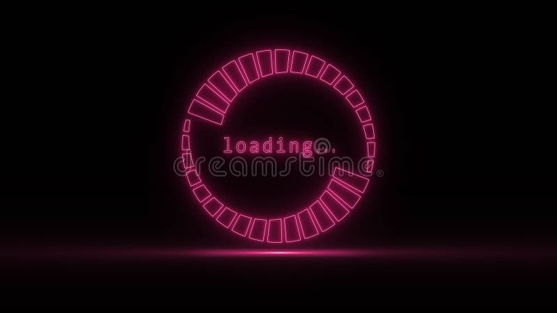 Loading Bar and Light Bulb Idea. Vector 3D Illustration Stock Vector ...