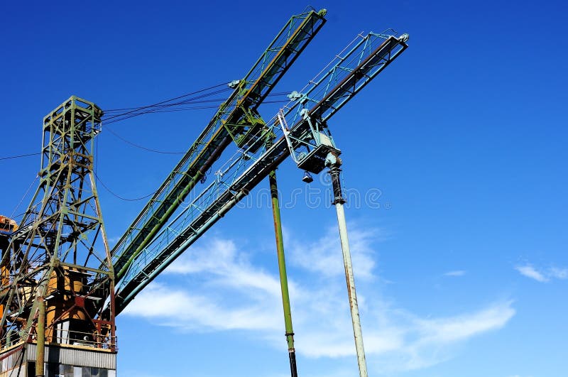 Loading system stock photo. Image of grain, processing - 35353434