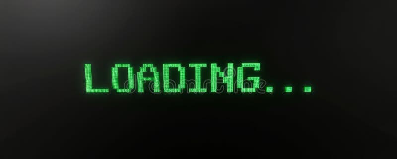 Green Loading Display Stock Illustrations – 412 Green Loading Display ...