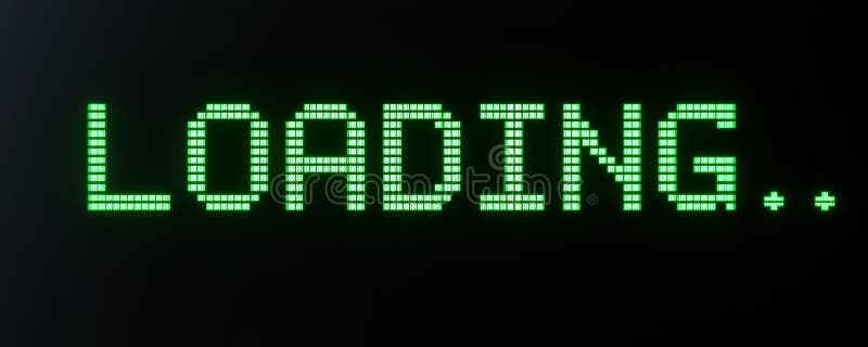 Green Loading Display Stock Illustrations – 412 Green Loading Display ...